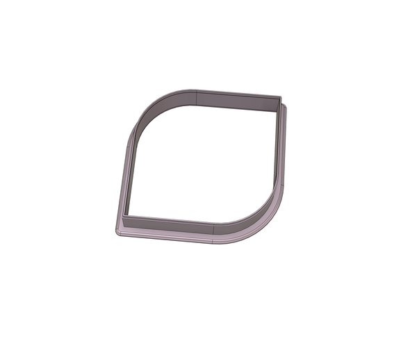 DIGITAL STL Download For Curvy Shape 1 Cookie Cutter - 6 Bittersweets ...